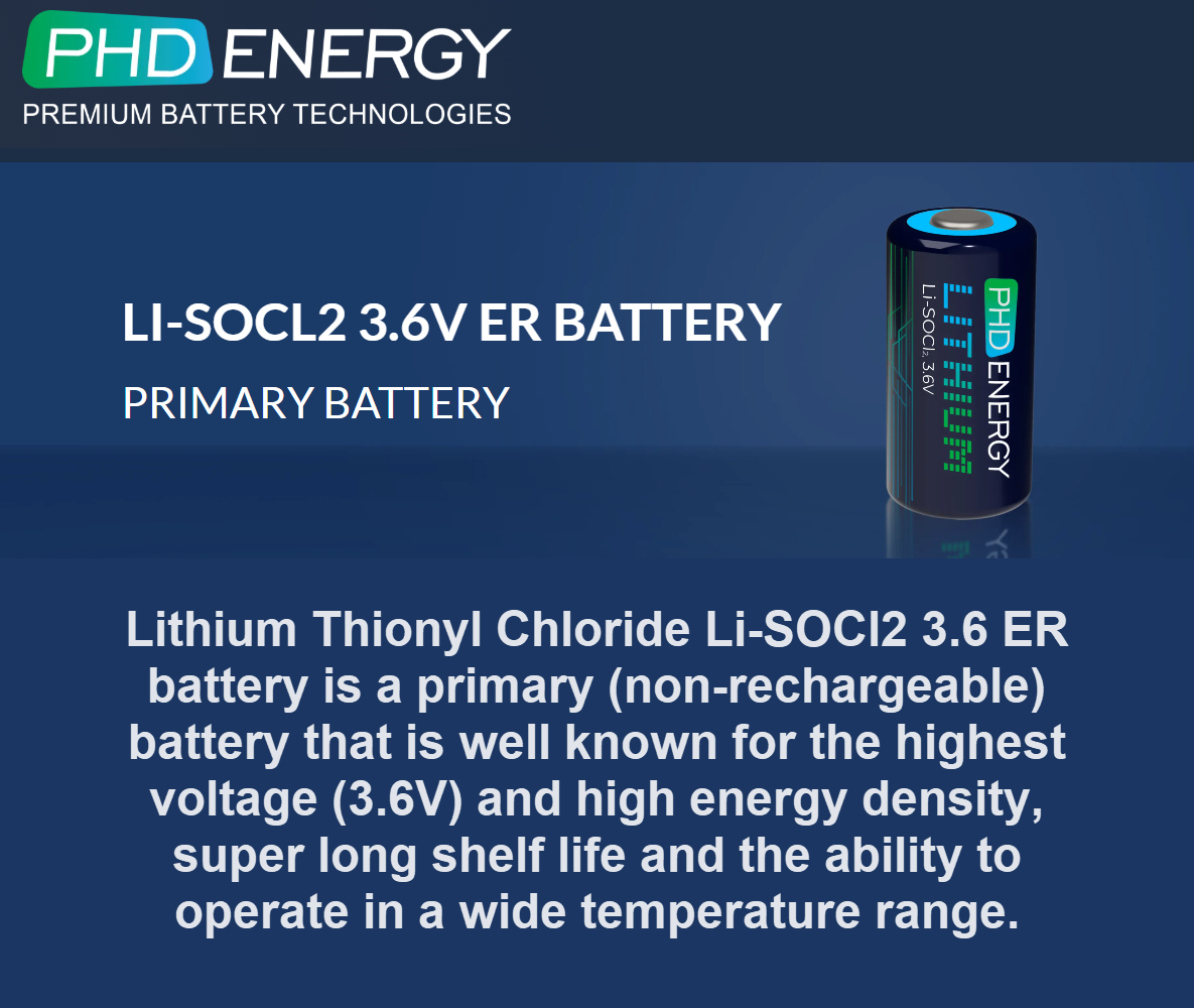 Li-SOCl2 Batteries - Advantages and Disadvantages