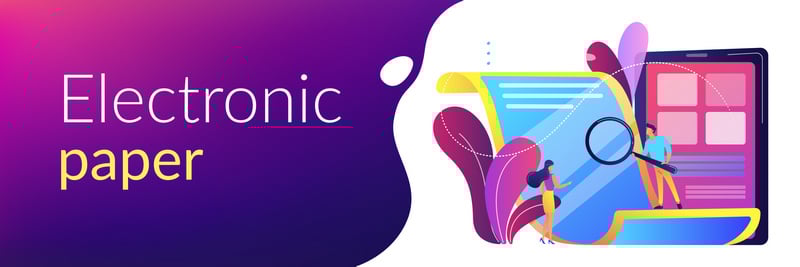 E-paper FAQ and Applications